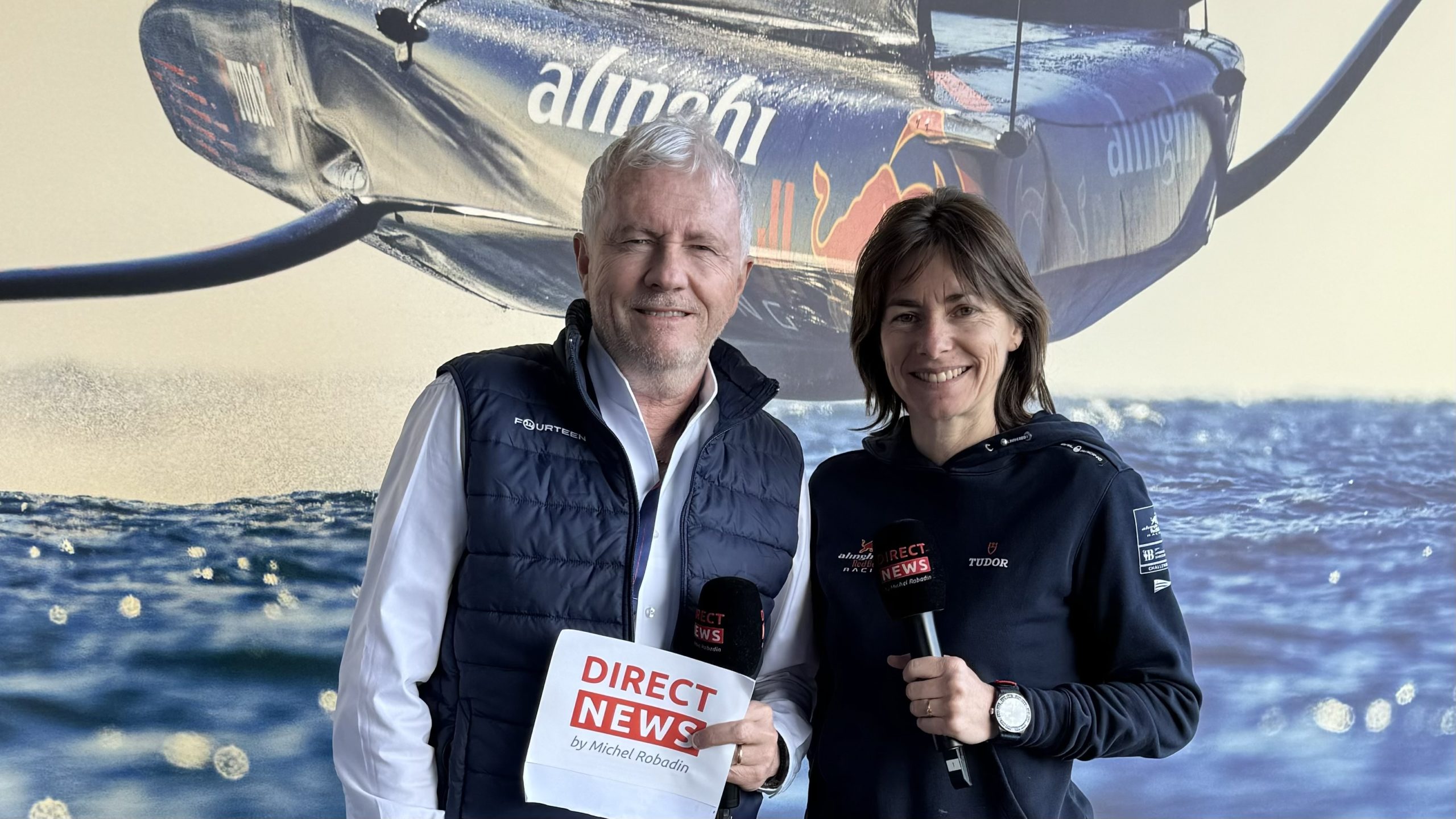 Alinghi Red Bull Racing à Barcelone | Coraline Jonet - DIRECT NEWS