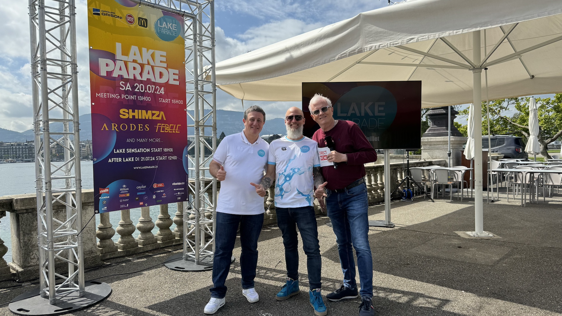 Présentation de la Lake Parade 2024 - DIRECT NEWS